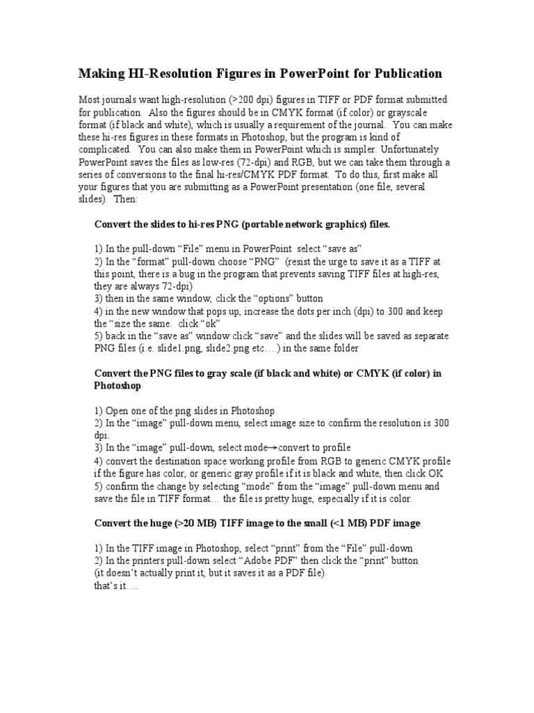 A Step-by-Step Guide to Creating High-Resolution Figures from ...