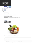 300+TOP Food-Nutrition Objective Questions & Answers MCQs | PDF | Foods ...