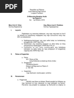 El Filibusterismo Lesson Plan Kabanata 12 | PDF