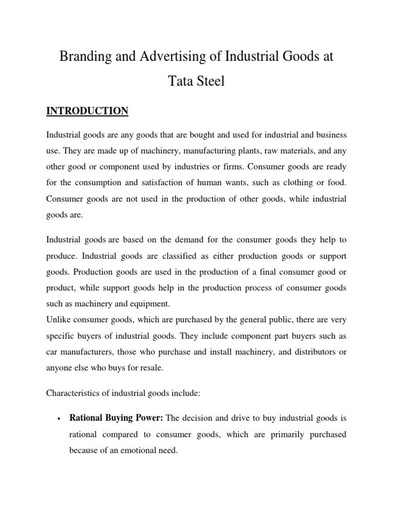 Branding and Advertising | Download Free PDF | Final Good | Brand