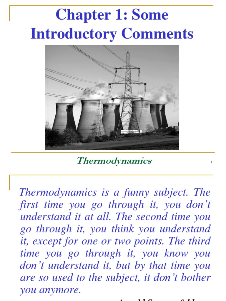An Introduction to Thermodynamics: Tracing its Historical Development ...