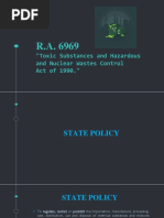 Ra 6969 | PDF | Chemical Substances | Toxicity