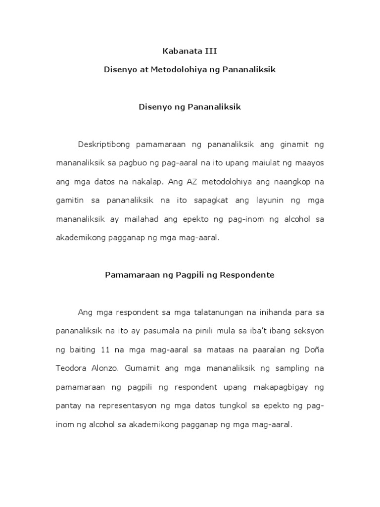 Doña Teodora Alonzo High School | PDF