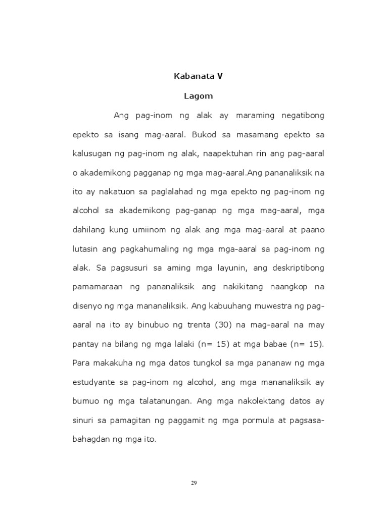 Kabanata 5 | PDF