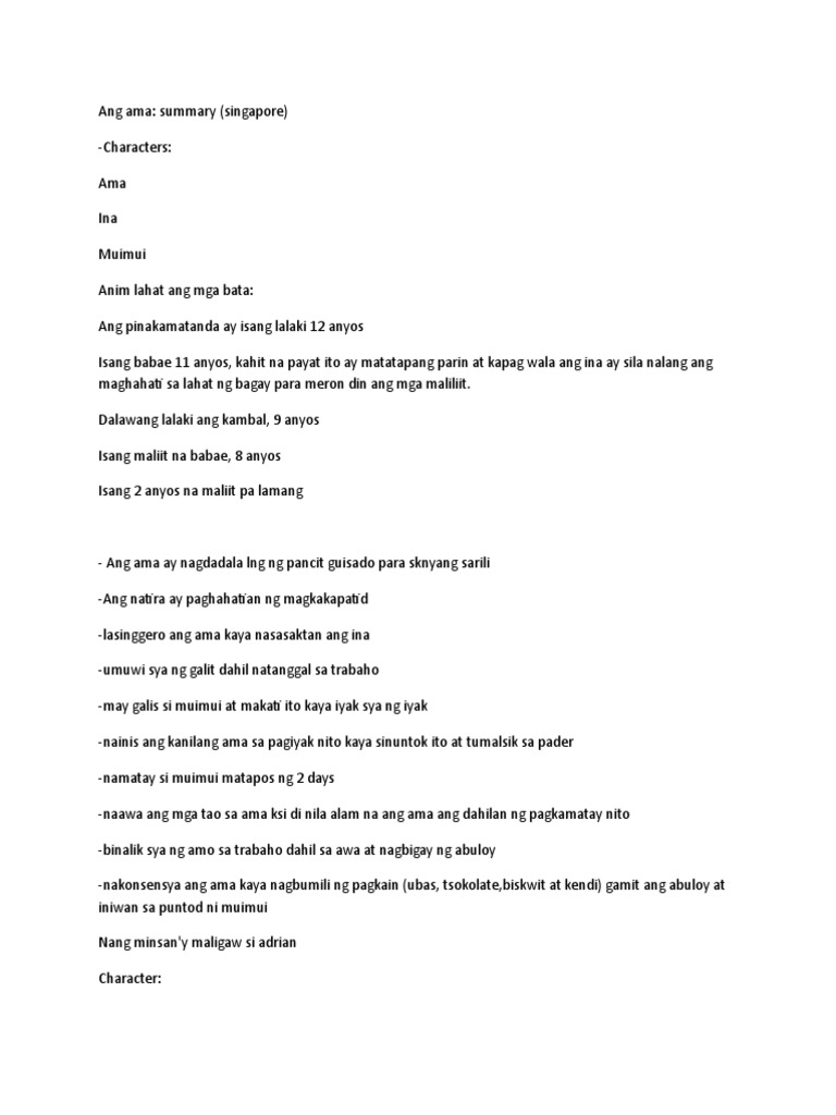 Filipino Reviewer | PDF