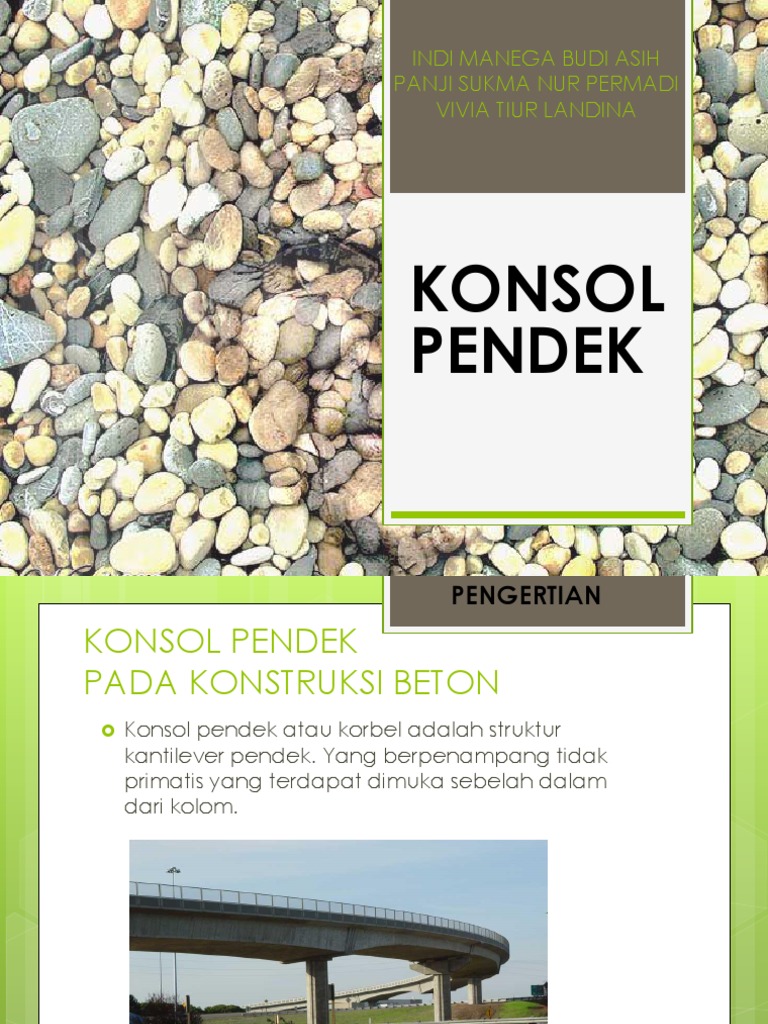 Mengenai Konsol Pendek | PDF