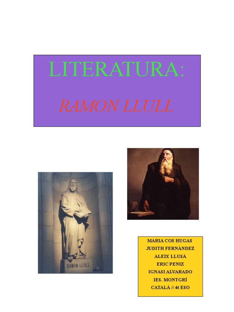 Ramon Llull | PDF