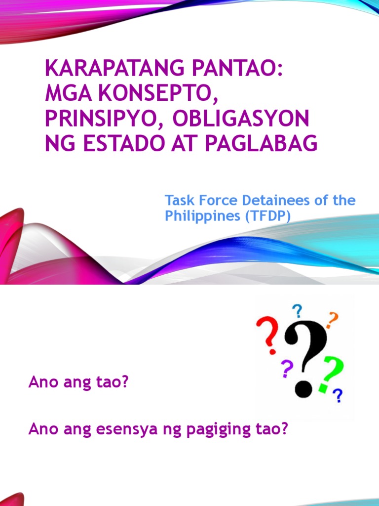 Karapatang Pantao 2 | PDF