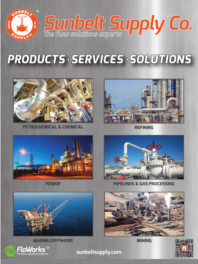 Sunbelt Supply Product Line Sheet | PDF | Valve | Actuator