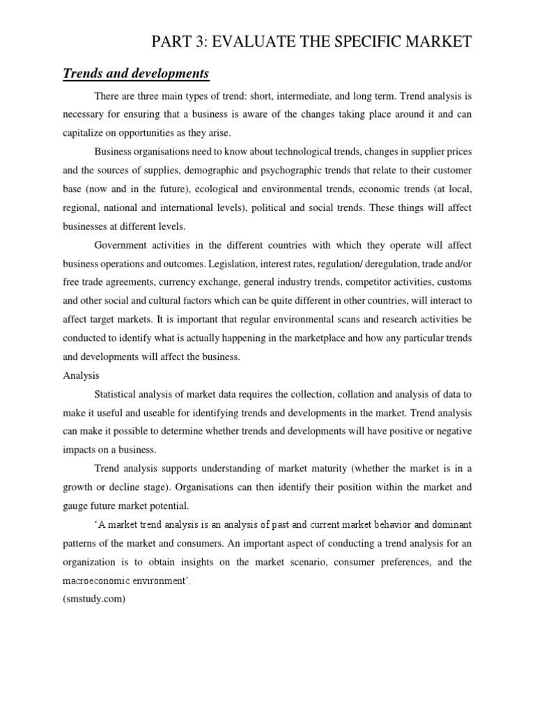 Specific Market | Download Free PDF | Data Analysis | Market Segmentation