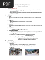 DLP AP10 Mga Hakbang Sa Pagbuo NG Community Based Disaster Risk Reduction and Management Plan | PDF