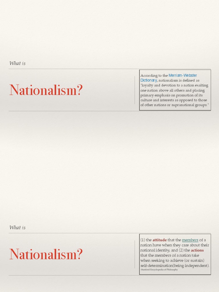 Understanding Nationalism and Its Impact | PDF | Nationalism | Liberalism