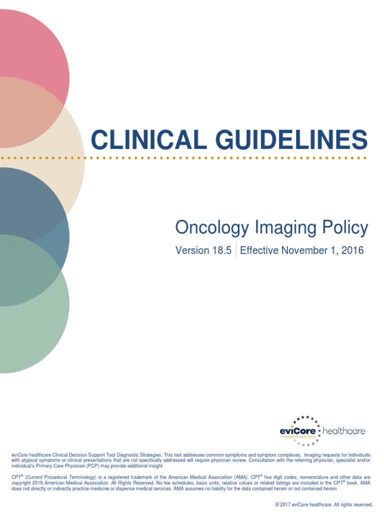 Clinical Guidlines | Download Free PDF | Brain Tumor | Medical Imaging