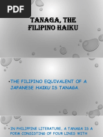 TANAGA | PDF | Poetry