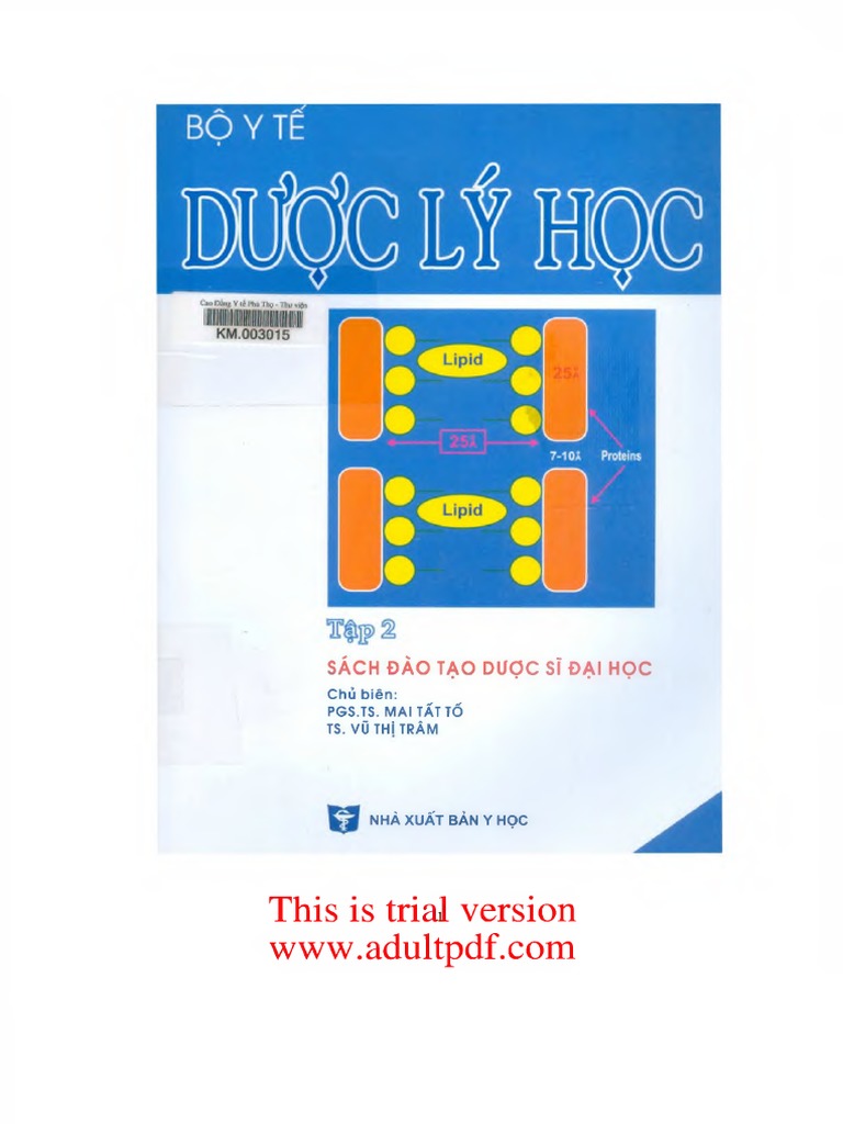 Duoc Ly Hoc Tap 2 Sach Dao Tao Duoc Si Dai Hoc Mai Tat To PDF | PDF