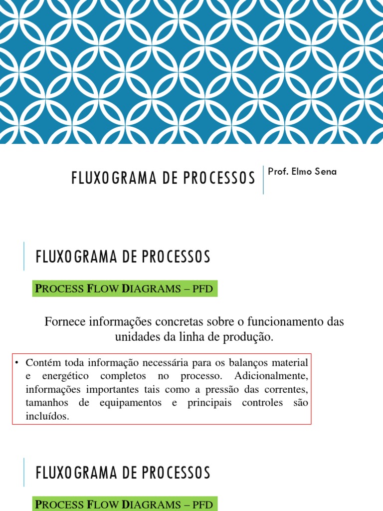 Guia completo sobre fluxogramas de processos (PFDs | PDF | Engenharia ...