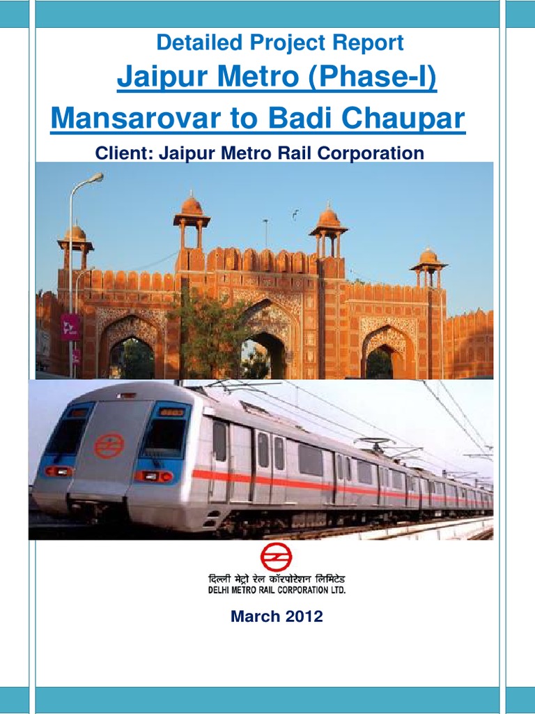 DPR Phase I | PDF | Rapid Transit | Track (Rail Transport)