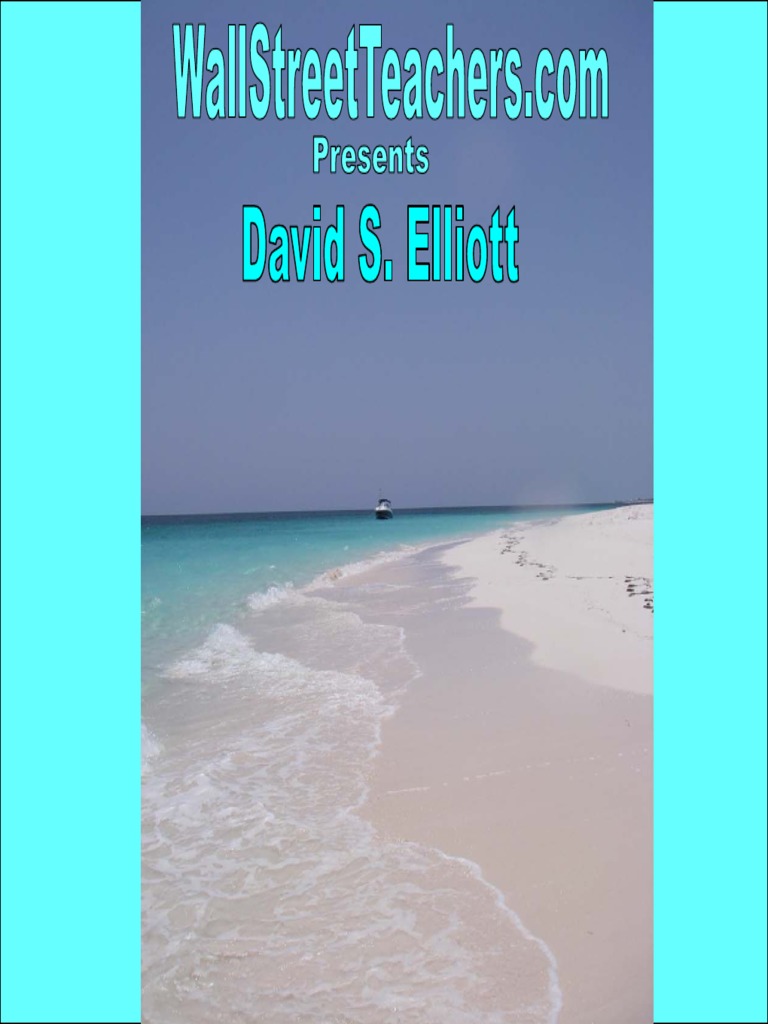 David Elliot MIT MAP.1.2 | PDF | Moving Average | Investing