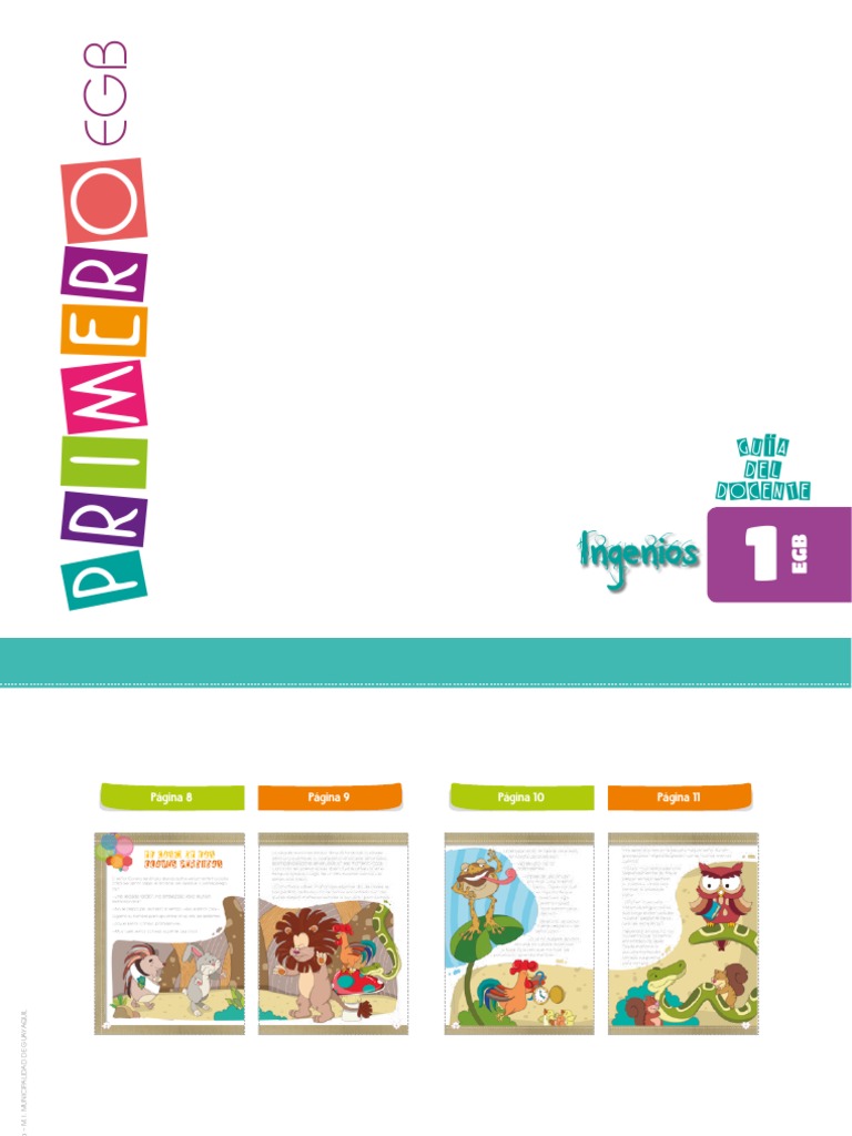 1 EGB GUIA (Baja) | PDF | Maestros | Salón de clases