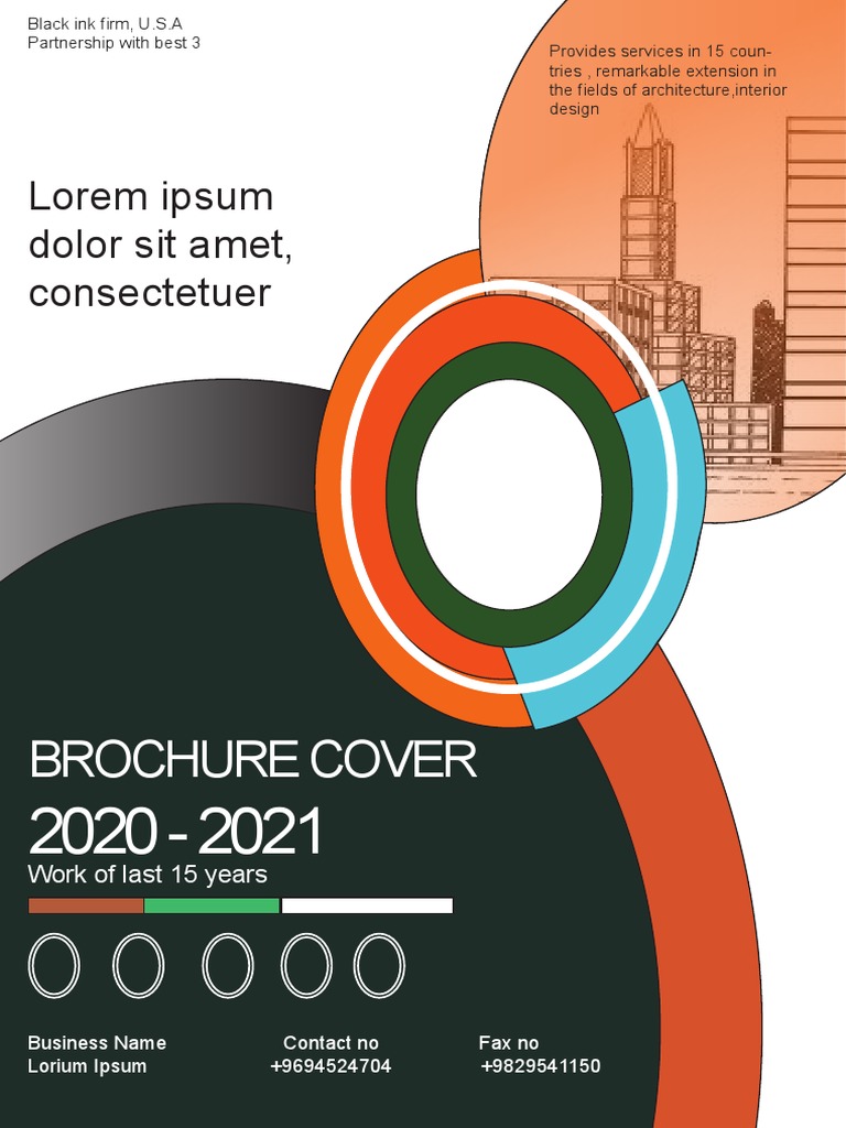 Brochure Cover: Lorem Ipsum Dolor Sit Amet, Consectetuer | PDF