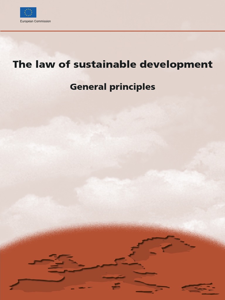 The Law of Sustainable Development: General Principles | PDF ...
