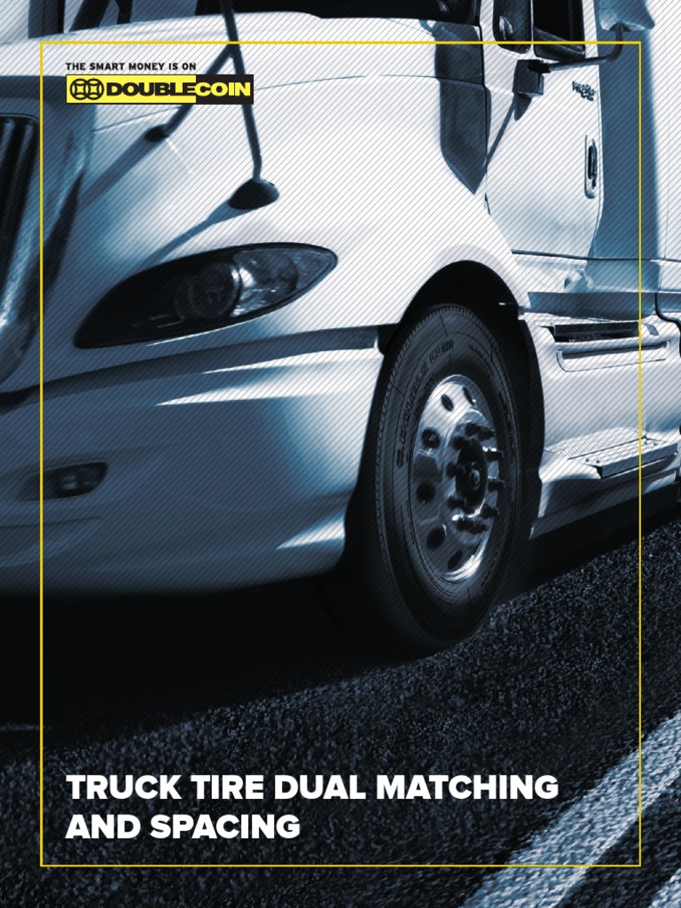 Truck Tire Dual Matching Guidelines | PDF | Wheel | Tire