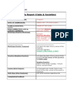 Annual Report Template for Clubs | PDF