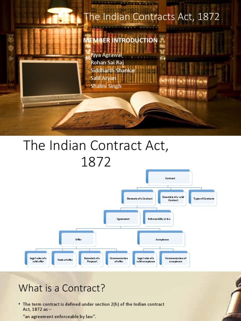 Indian Contract Act | PDF | Offer And Acceptance | Legal Ethics