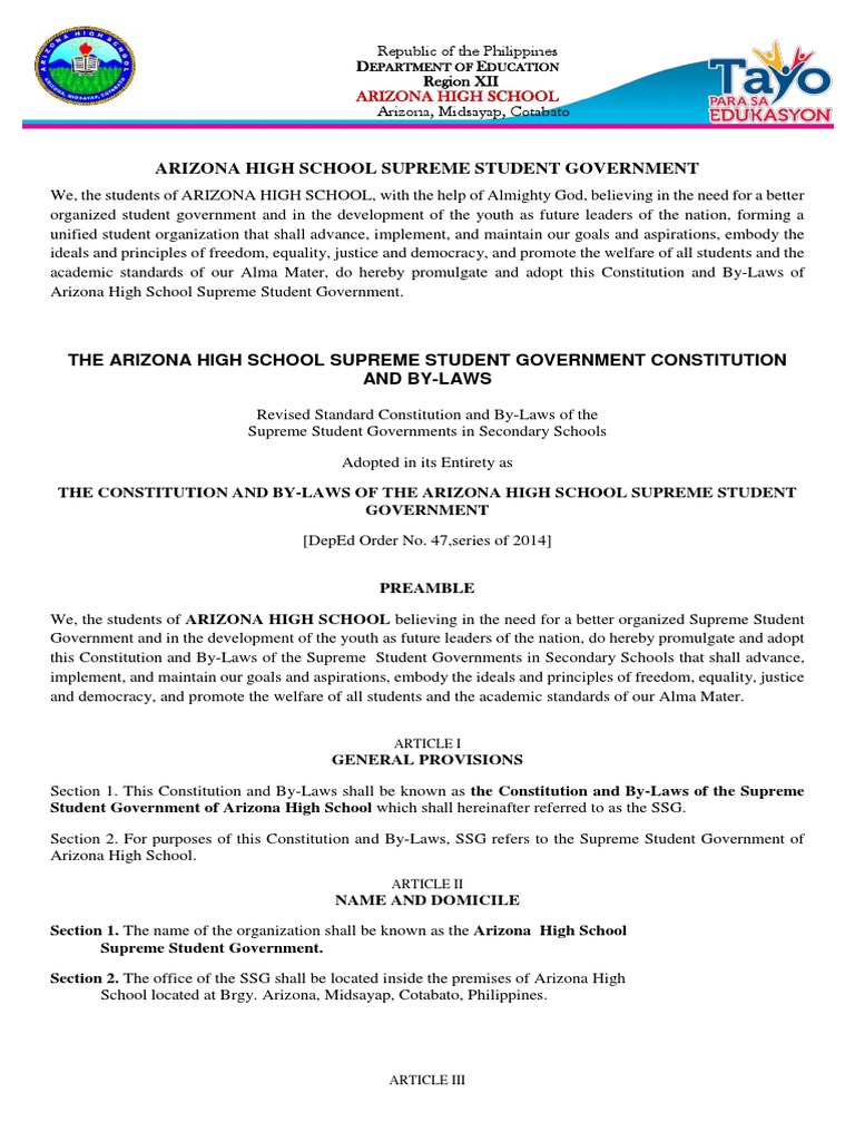 SSG CBL Arizona | PDF | Impeachment | Staff Sergeant