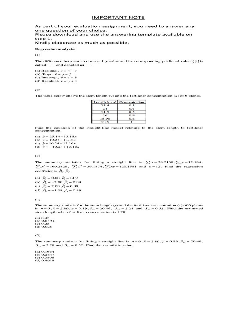 Important Note | PDF