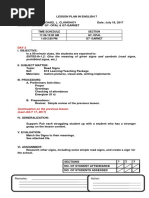 Signs and Symbols | PDF | Symbols | Lesson Plan