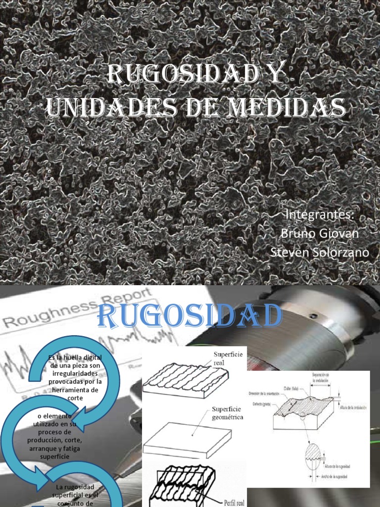 Rugosidad y Unidades de Medidas | PDF | Piezoelectricidad | Rugosidad ...