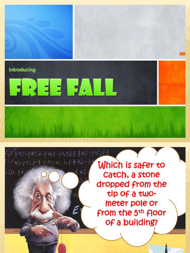 Free Fall Presentation | Download Free PDF | Acceleration | Force
