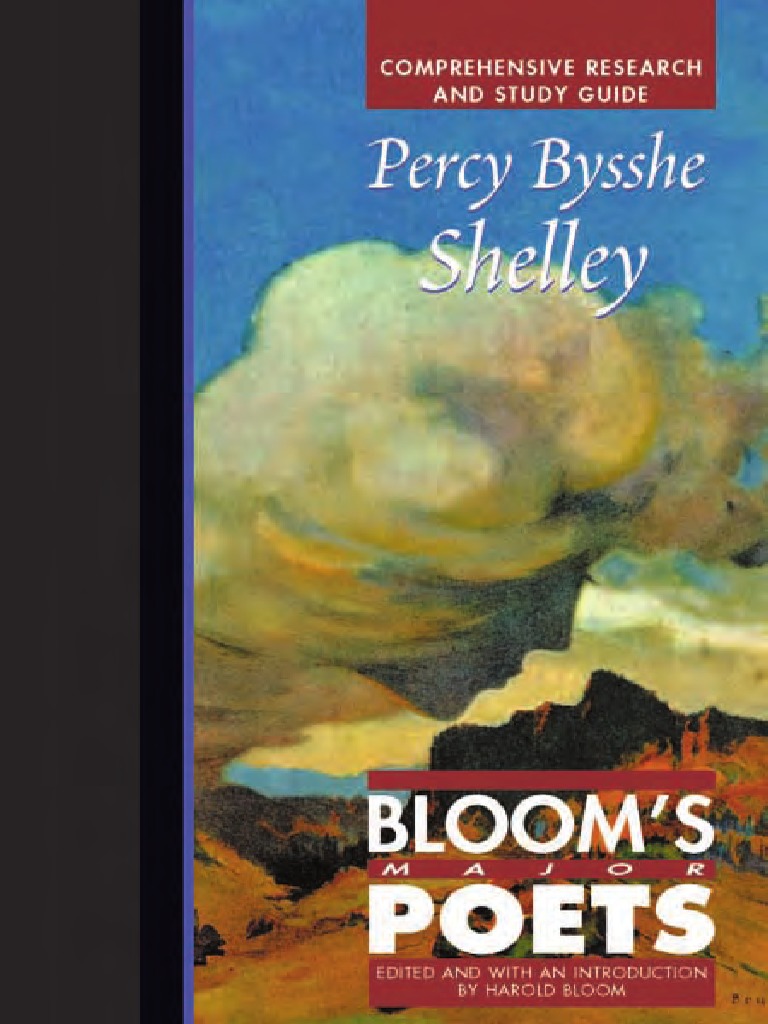Percy Bysshe Shelley Comprehensive Research and Study Guide (Bloom's ...