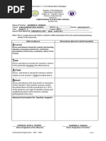 STAR Observation Sheet | PDF | Teachers | Motivation
