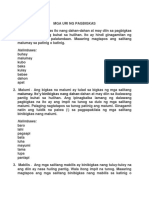 Example Ganap at Di Ganap | PDF