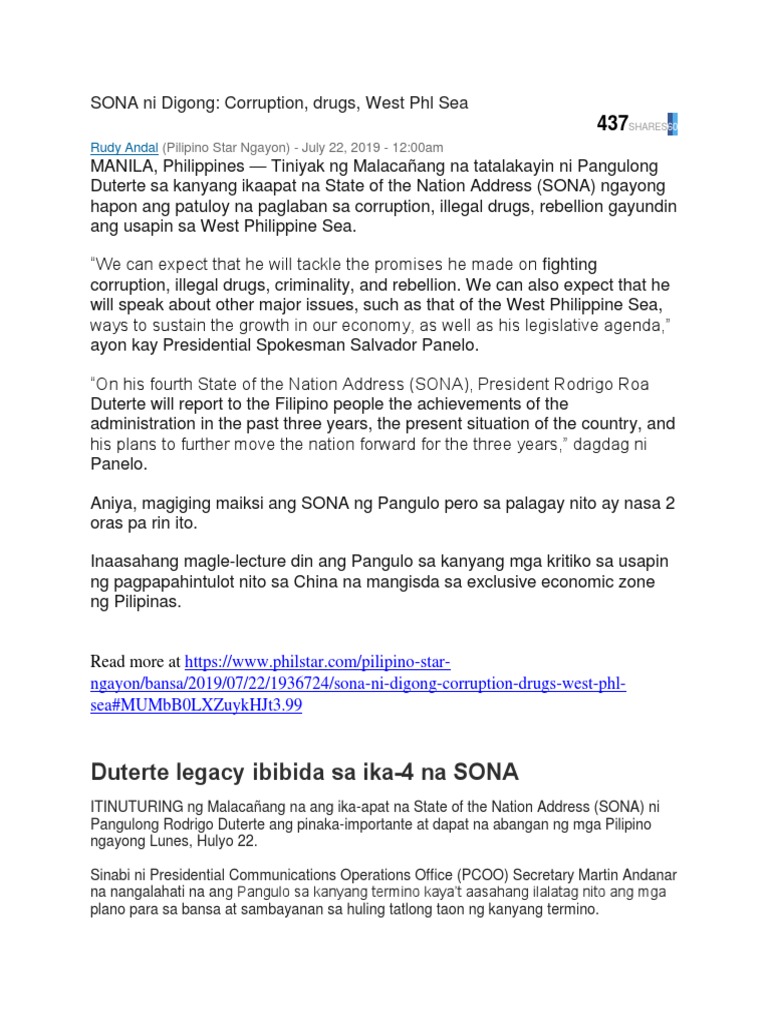 Halimbawa NG Balita | PDF