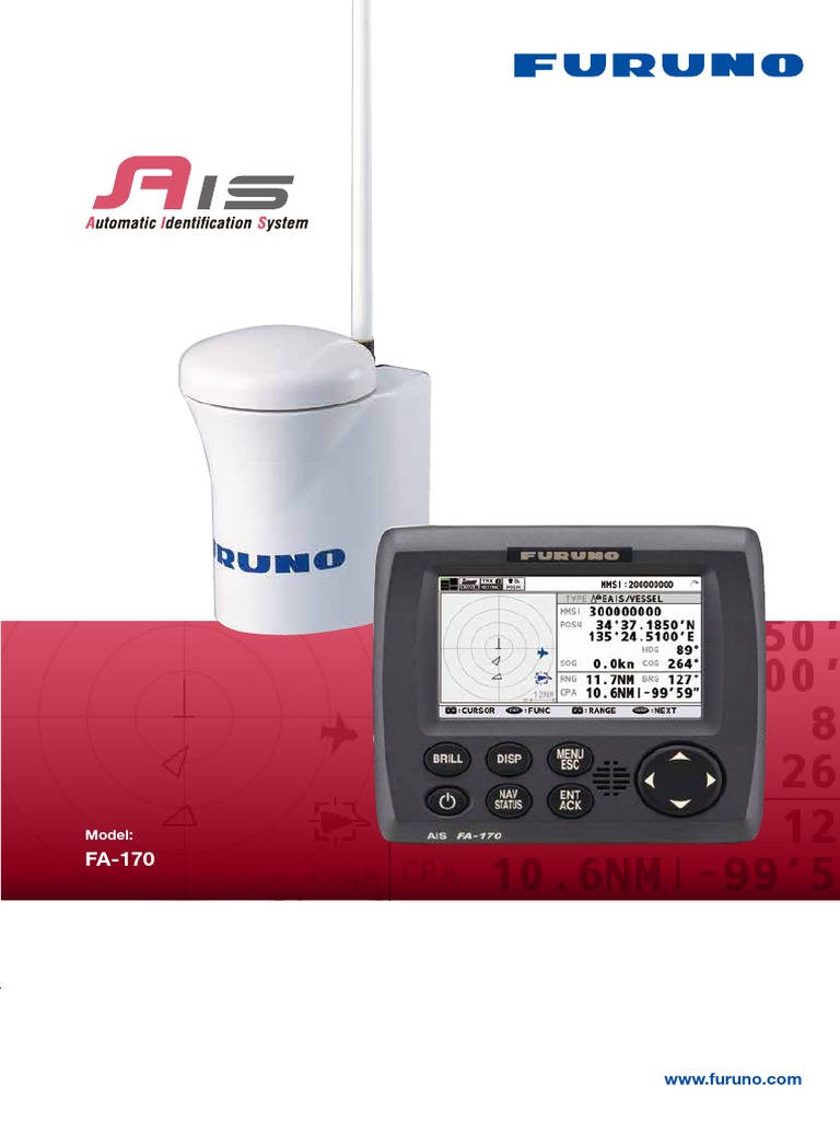 AIS Furuno FA-170 - E | PDF | Wireless | Electronic Engineering