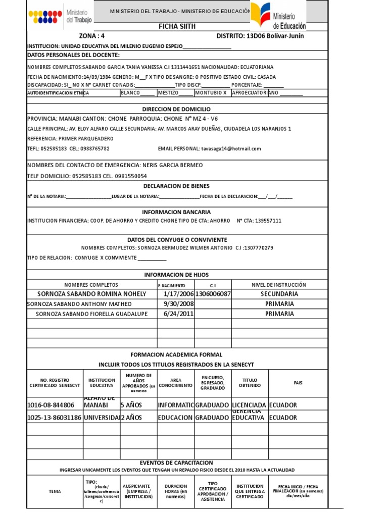 Copia de Ficha Siith | PDF
