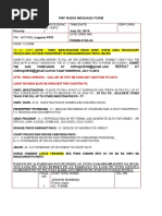 Police Blotter Sample | PDF