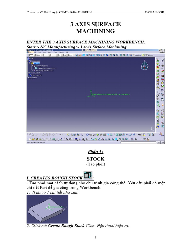 3 Axis Surface Machining Pdf Pdf