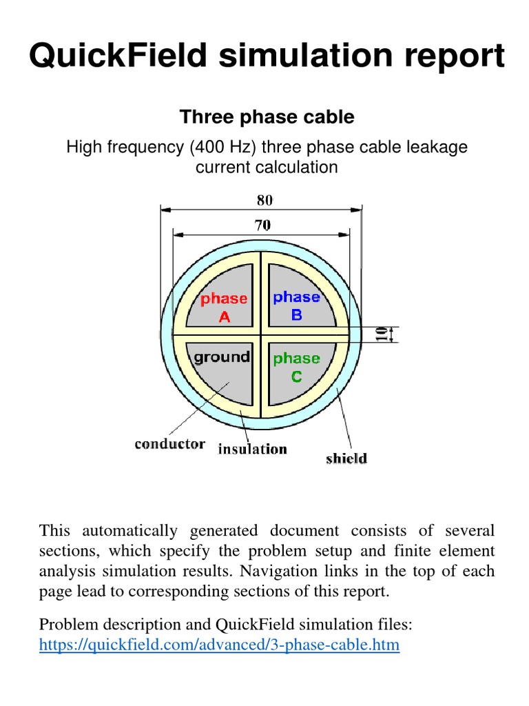 3 Phase Cable | PDF | Electricity | Electrical Engineering