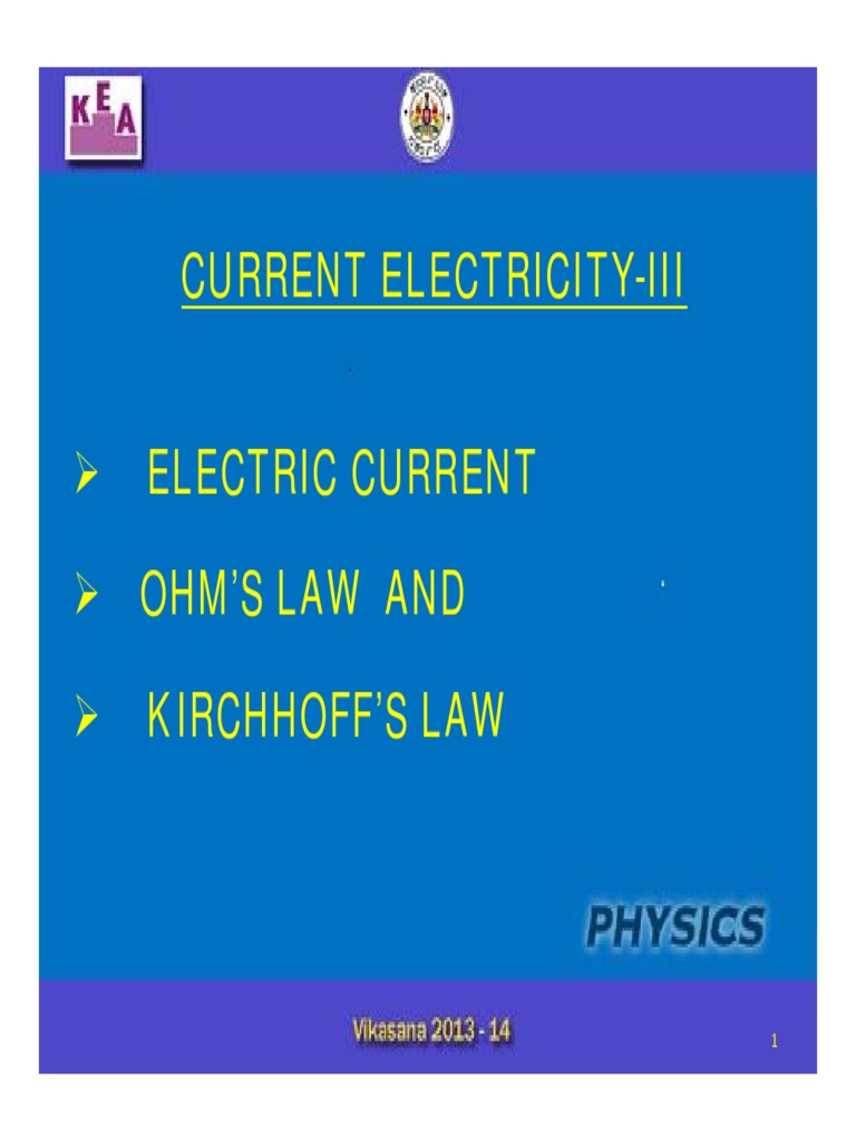 Class 10 Physics Notes | PDF | Series And Parallel Circuits | Electric ...