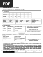 PSA Pass Application Guide | PDF | Safety | Cheque