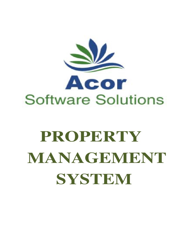 Property Management System | PDF | Login | Password
