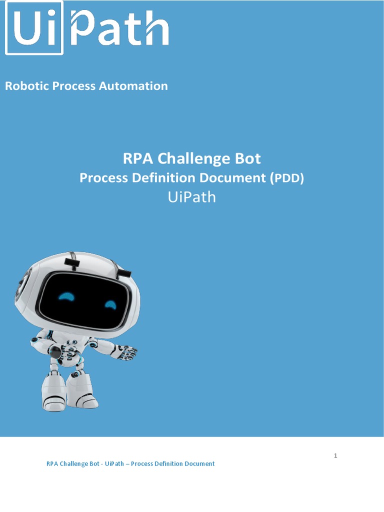 PDD RpaChallenge | PDF | Business Process | Microsoft Excel
