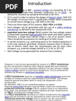 What Is SELV and PELV Circuits | PDF | Electrical Components ...