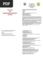 4th Quarter Exam in Esp8 | PDF