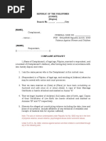 Sample Petition For Temporary Protection Order | PDF | Restraining ...