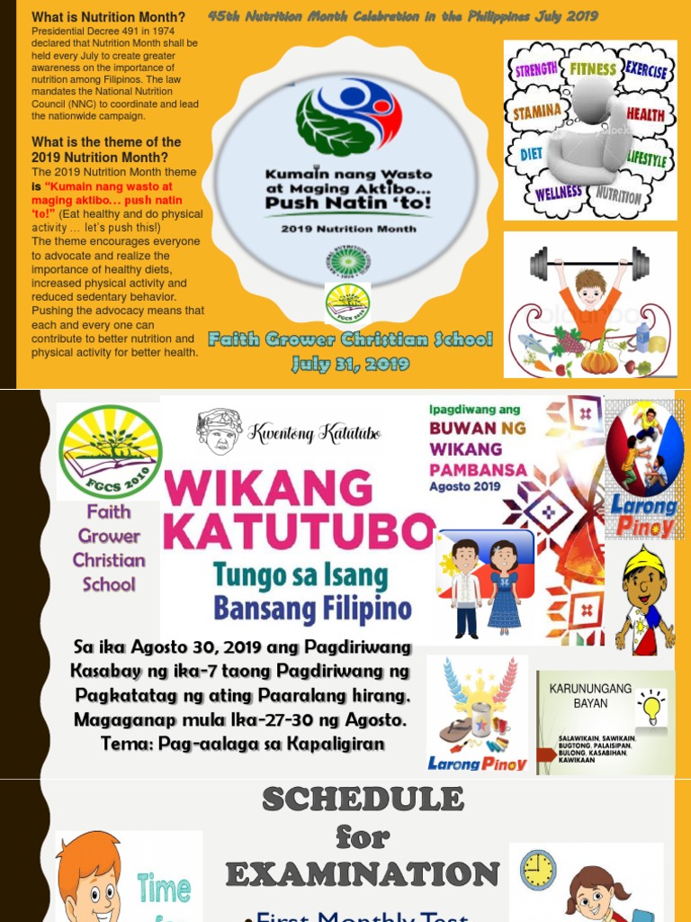 Nutrition Month Poster | PDF